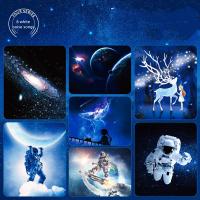 China 2022 Kids Favorite HD Galaxy Projection Lamp Romantic Starry Bedside Atmosphere Lamp Built-in 8 White Noise Songs for sale