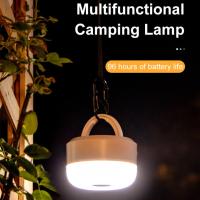 China Popular Outdoor Multi-function Camping Tent Lights Rechargeable Portable Magnet Lamp with Power Bank Function for sale