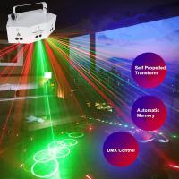 China 2022 New 9 Eyes  KTV Bars Stage Party Light Sound Activated Home Projection Cool Dazzling DMX DJ Disco Dance Laser Strob for sale