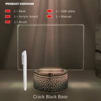 China Creative Gifts Girl Bedroom Sleeping Lamp Cute Soft Light Desk Lamp 3D Night Light Message Board for sale