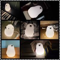China Kawai Bear Kids Baby Nursery Bedroom Night Light lamp Gifts Silicone Bear Light Kids Night Light for sale