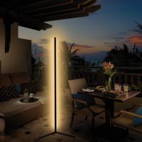 China Drop Shipping Modern Nordic Luxury Tripod Corner Metal Floor Lamp For Bedroom Living Room Hotel for sale