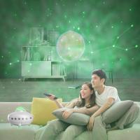 China 2022 New 12 Constellations Music Galaxy Projector Lamp Romantic Nebula Planet Laser Atmosphere lamp with BT and Remote C for sale