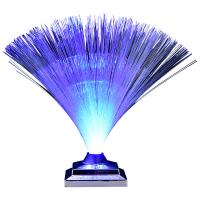 China Remote Control Colorful Christmas Xmas Party Decor Luminous Flower Lamp Gradients Led Optic Fiber Star Light for sale