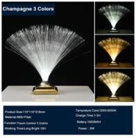 China Remote Control Colorful Christmas Xmas Party Decor Luminous Flower Lamp Gradients Led Optic Fiber Star Light for sale