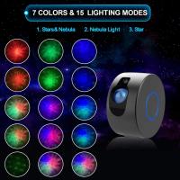 China Smart App  Sound Activated Music Rhythm Star Projector Light For  Adults Kids Christmas Night Light Gift for sale