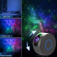 China Smart App  Sound Activated Music Rhythm Star Projector Light For  Adults Kids Christmas Night Light Gift for sale