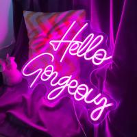 China Dropshipping Neon Sign Custom Signs High Quality Acrylic The Neon light LED For Advertising Holiday Decoration for sale