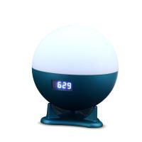 China Smart Tuya Wake Up Light Alarm Clock Touch Sense 16 Colors Multi Functional Night Light With Sleep Aid Music For Bedroom for sale