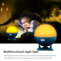 China Smart Tuya Wake Up Light Alarm Clock Touch Sense 16 Colors Multi Functional Night Light With Sleep Aid Music For Bedroom for sale
