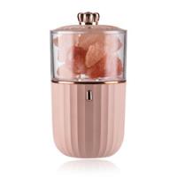 China Newest Nature Crystal Salt Rock Aromatherapy Lamp  7 Color Atmosphere Night Light For Bedroom Office Car Air Purify for sale