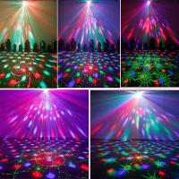 China Party Disco Ball Light DJ Disco Mini Stage Lights Sound Activated Remote Control for Party Club Bar KTV Holiday Dance Ho for sale