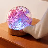 China Creative Everlasting Flower Music Night Light Wireless Speaker Colorful Atmosphere Light Home Decoration with Remote Con for sale