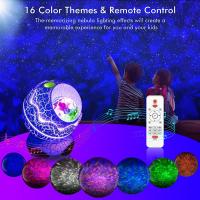 China Star Projector Dinosaur Egg Galaxy Projector for Bedroom Remote Control White Noise Speaker 14 Colors LED Night Light Fo for sale
