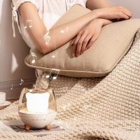 China Creative Cute Cat Sleeping Night Light Wireless Speaker Colorful Atmosphere Light Home Decoration Music Night light For for sale