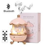 China Romantic Rotary House Starry Sky Projector Night Light Kids Adults Dream Cosmic Projection LED Lamp With Music Wireless for sale