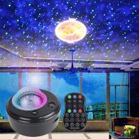 China Creative Starry Music Projector Vivid Ten Planetary Projection Lamp Wireless Speaker support TF card For Kids Holiday Gi for sale