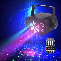 China New Upgrade UV 6 Eyes Laser lamp Portable Strobe Sound Activated Party Atmosphere Lights 60 Lighting Effect For DJ Disco for sale