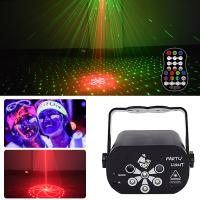China New Upgrade UV 6 Eyes Laser lamp Portable Strobe Sound Activated Party Atmosphere Lights 60 Lighting Effect For DJ Disco for sale