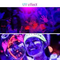 China New Upgrade UV 6 Eyes Laser lamp Portable Strobe Sound Activated Party Atmosphere Lights 60 Lighting Effect For DJ Disco for sale