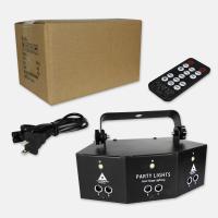 China DJ Disco Laser Light 9 Eyes Laser Strobe Led Party Lights Projector Voice Control DJ Night Club Bar Decoration Strobe li for sale