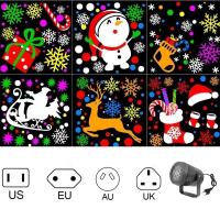 China LED Christmas Snowflake Projector Lights Xmas Decoration Lights 2700K for sale