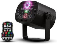China Party Disco Lights DJ Lights LED Sound Activated Remote Control RGB LED Stage Laser Light for Parties Holiday Decoration for sale