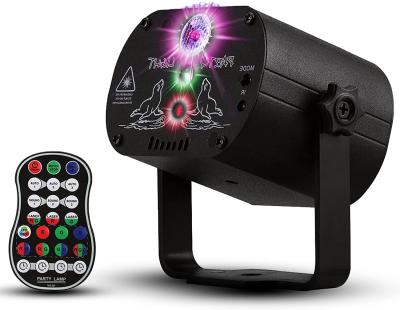 China Party Disco Lights DJ Lights LED Sound Activated Remote Control RGB LED Stage Laser Light for Parties Holiday Decoration for sale