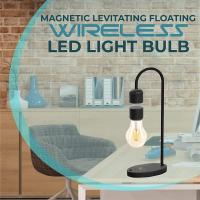 China Magnetic Levitating Floating Wireless LED Light Bulb with Wireless Charger for Desk Lamp Home Room Office Decor Unique G for sale