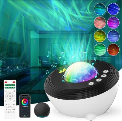 China Aurora Star Light Galaxy Projector For Bedroom Smart Aurora Star Projector with Remote App Alexa Night Light Speaker Kid for sale