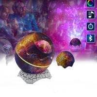 China Creative Dinosaur Egg LED Star Galaxy Projector Night Light Ocean Wave Star Light Projector Speaker Lamp For Kids Adults for sale