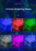 China New 2 in 1 Planet Galaxy Projection Lamp Rotating Music Projector with 14 Lighting Modes and Built-in Music For Party Ho for sale