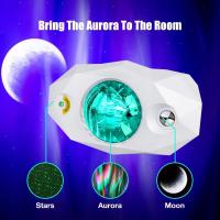 China Amazon Hot Aurora Projector Wireless Music Speaker Remote Control Dream Aurora Star Lights Projector Lamp For Kids Baby for sale
