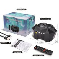 China Amazon Hot Aurora Projector Wireless Music Speaker Remote Control Dream Aurora Star Lights Projector Lamp For Kids Baby for sale