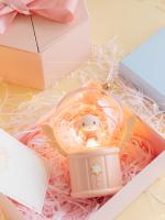 China Lovely Toy 360 Degree Rotation Music Box Atmosphere Lamp LED Night Light for Kids Girls Gift Bedroom Home Decor for sale