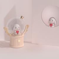China Lovely Toy 360 Degree Rotation Music Box Atmosphere Lamp LED Night Light for Kids Girls Gift Bedroom Home Decor for sale