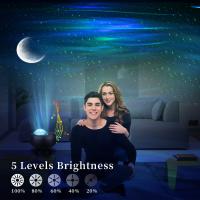 China Starry Projector Aurora Galaxy Projector Light Baby Star Night Light Northern Light Projection Lamp For Kids Adults Holi for sale