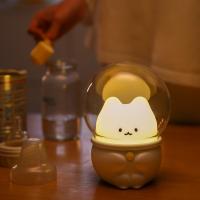 China New Interstellar Pet Night light LED colorful atmosphere table lamp USB Rechargeable Bedside Night light for Children for sale