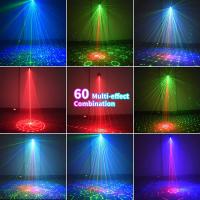China Mini Stage Projector Light 8W Laser DJ Disco Party Holiday Projection Night Light Lamp For KTV Holiday DJ Party for sale