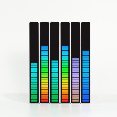 China New Arrival Rechargeable RGB Sound-Activated Music Pickup Rhythm Light 18 colors music rhythm lamp for Car Home music de for sale