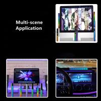 China New Arrival Rechargeable RGB Sound-Activated Music Pickup Rhythm Light 18 colors music rhythm lamp for Car Home music de for sale