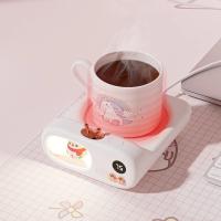 China Cup Warmer Heat Beverage Mug Mat Keep Drink Warm Heater Heating Coaster Pad for Coffee Milk Tea 220V 20W for sale