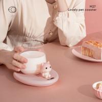 China 220V 20W Cup Warmer Heat Beverage Mug Mat Keep Drink Warm Heater Heating Coaster Pad for Coffee Milk Tea Drink for sale
