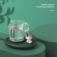 China 220V 20W Cup Warmer Heat Beverage Mug Mat Keep Drink Warm Heater Heating Coaster Pad for Coffee Milk Tea Drink for sale
