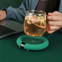 China Cup Warmer Heat Beverage Mug Mat Keep Drink Warm Heater Heating Coaster Pad for Coffee Milk Tea 220V 20W for sale