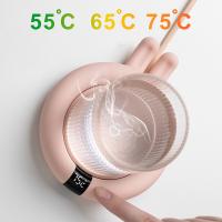 China Cup Warmer Heat Beverage Mug Mat Keep Drink Warm Heater Heating Coaster Pad for Coffee Milk Tea 220V 20W for sale