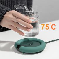 China Cup Warmer Heat Beverage Mug Mat Keep Drink Warm Heater Heating Coaster Pad for Coffee Milk Tea 220V 20W for sale