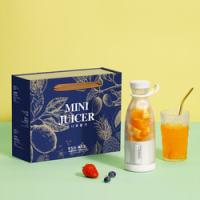 China New Design Electric Mini Juicer Blender USB Rechargeable Wireless Smoothie Mixer Fast Portable Juicer Cup For Outdoor for sale
