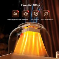 China Home Heater Fan Winter Mini Warm Air Desktop Table Platform Portable Office Electric Heaters PTC Fast He for sale