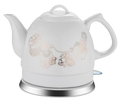 China Electric Kettle Superior EU Hot-selling The Ceramic 1L 1.2L 1.5L 220V 110V Electric Kttle Water Heating Plastic Silver C for sale